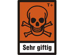Gefahrensymbole – Etikettenwissen